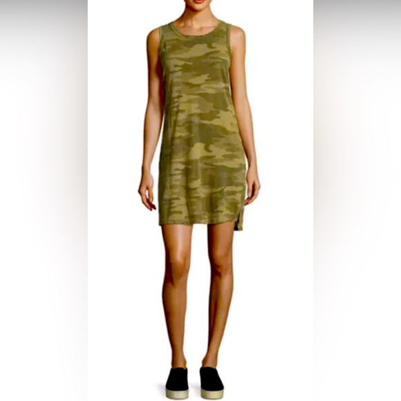 Current/Elliott | Dresses | Currentelliott The Muscle Tee Dress Army ...